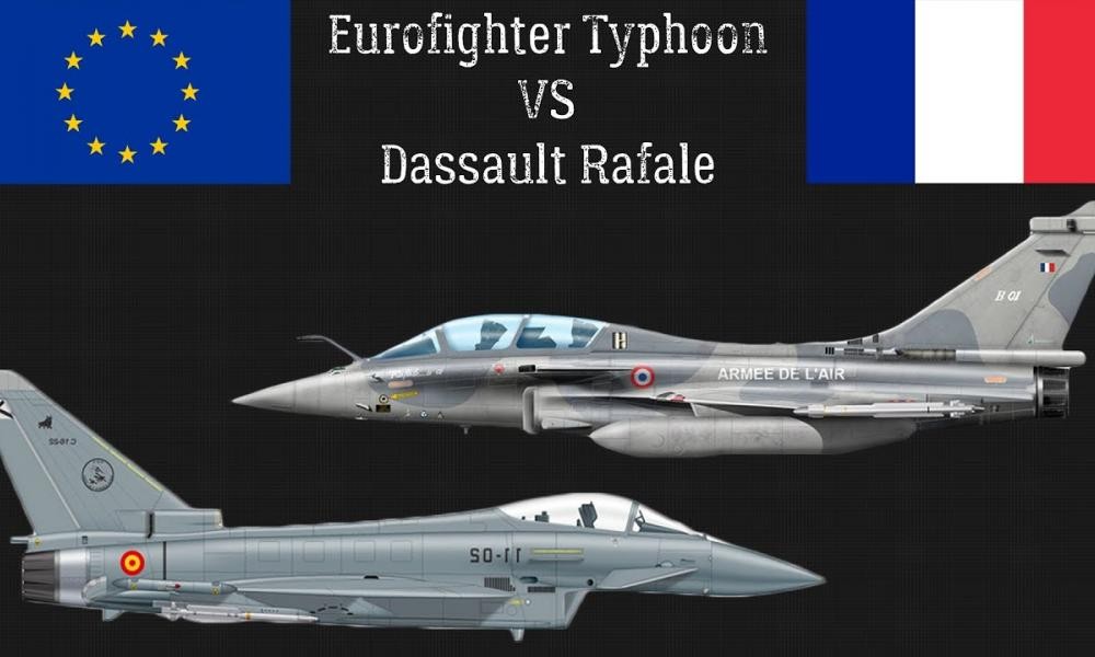 Eurofighter Typhoon vs Dassault Rafale - Ποιο θα κέρδιζε στην μεταξύ τους αερομαχία;