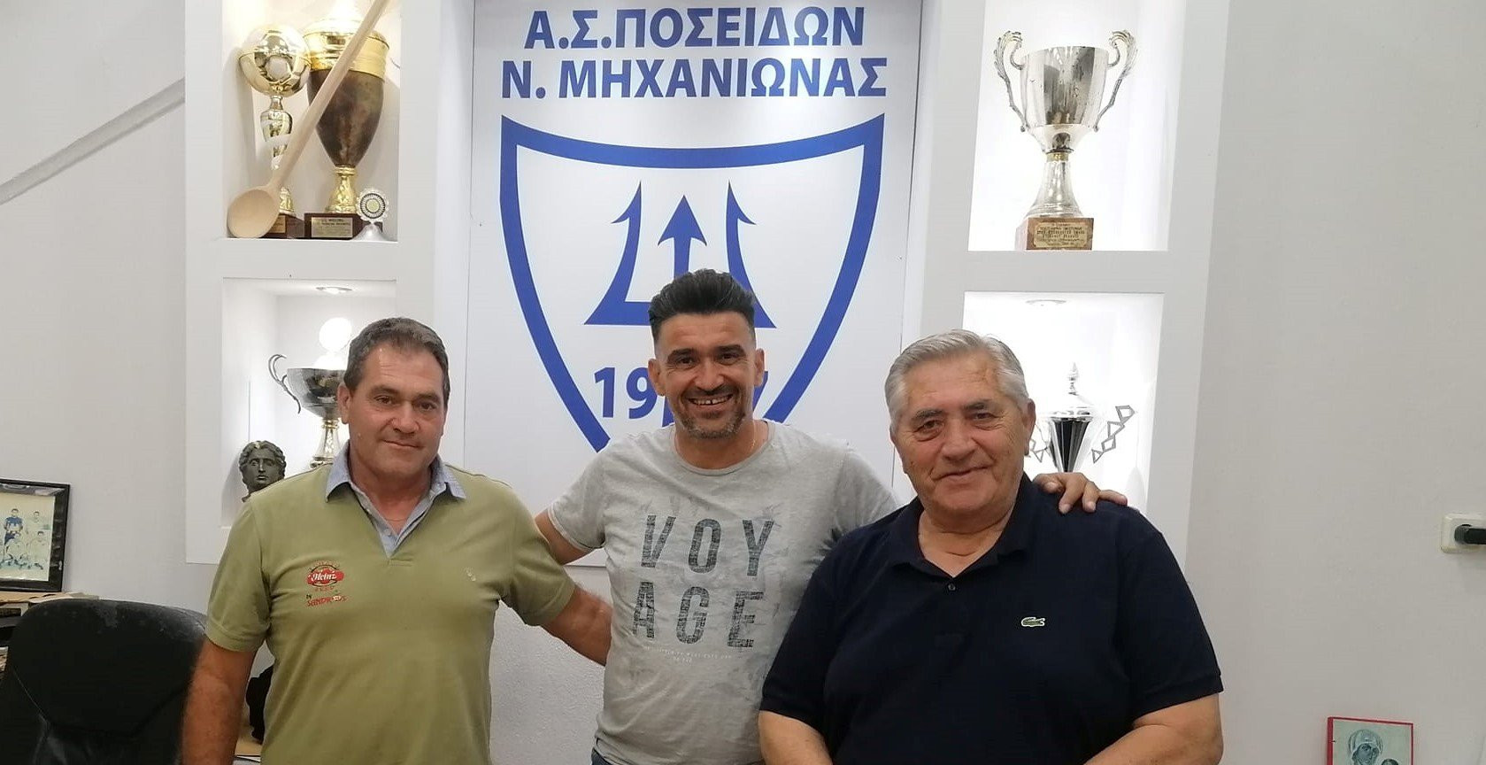 Ο Αγγελος Ζαζόπουλος συνεχίζει στον Ποσειδώνα Μηχανιώνας