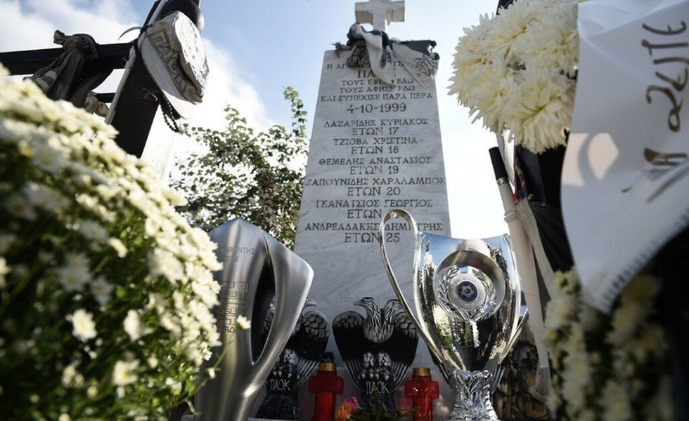 ΠΑΟΚ: Το μνημείο των Τεμπών όπως θα έπρεπε να είναι!