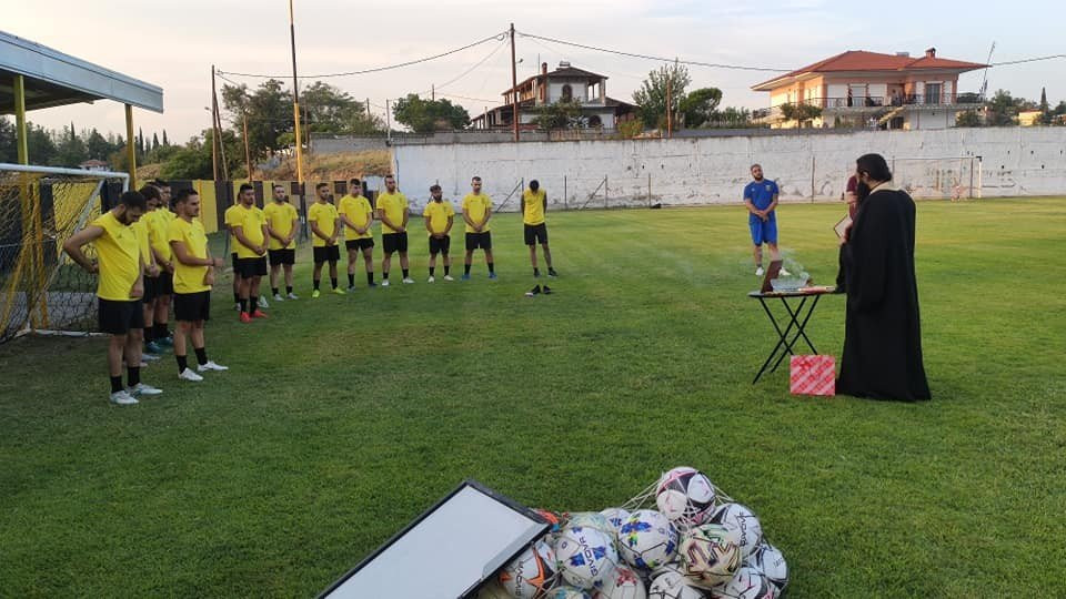 Ποντιακός Πολυδενδρίου: Πρώτη προπόνηση και αγιασμός