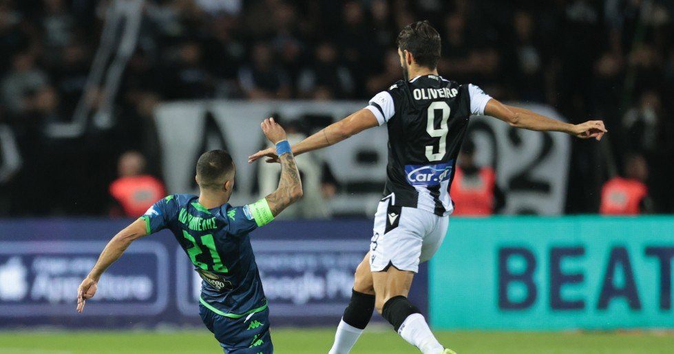 Το 1-0 του ΠΑΟΚ με τον Ολιβέιρα
