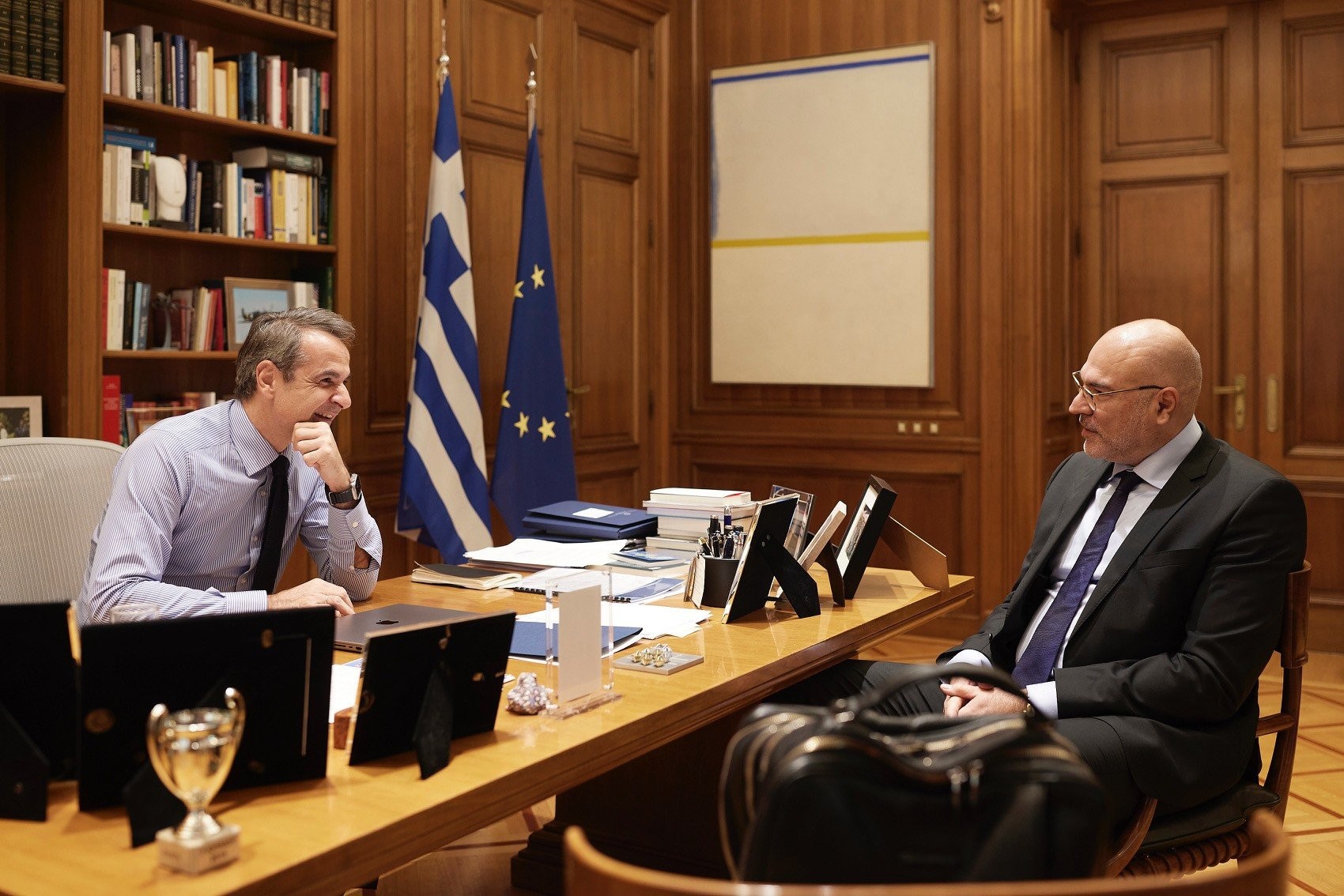 Με τον πρωθυπουργό συναντήθηκε ο Δημήτρης Παπαδόπουλος -Τι συζήτησαν