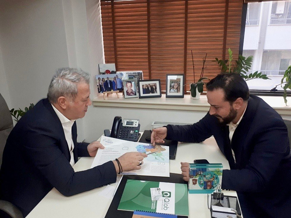 Ενημερωτική συνάντηση Γκολιδάκη με τον Πρόεδρο του ΦΟΔΣΑ Κεντρικής ...