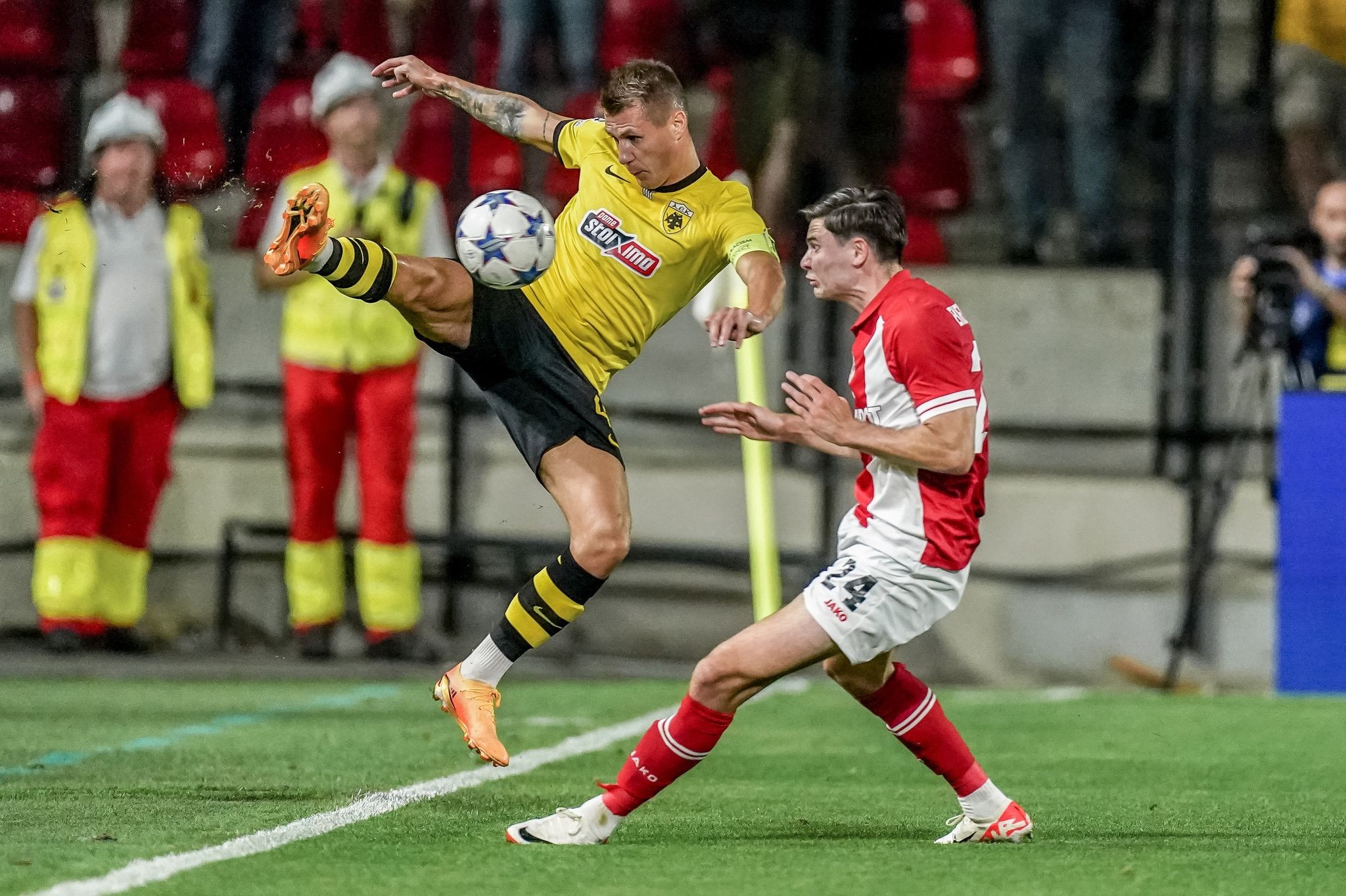 Ο Γιάνσεν «πλήγωσε» την ΑΕΚ