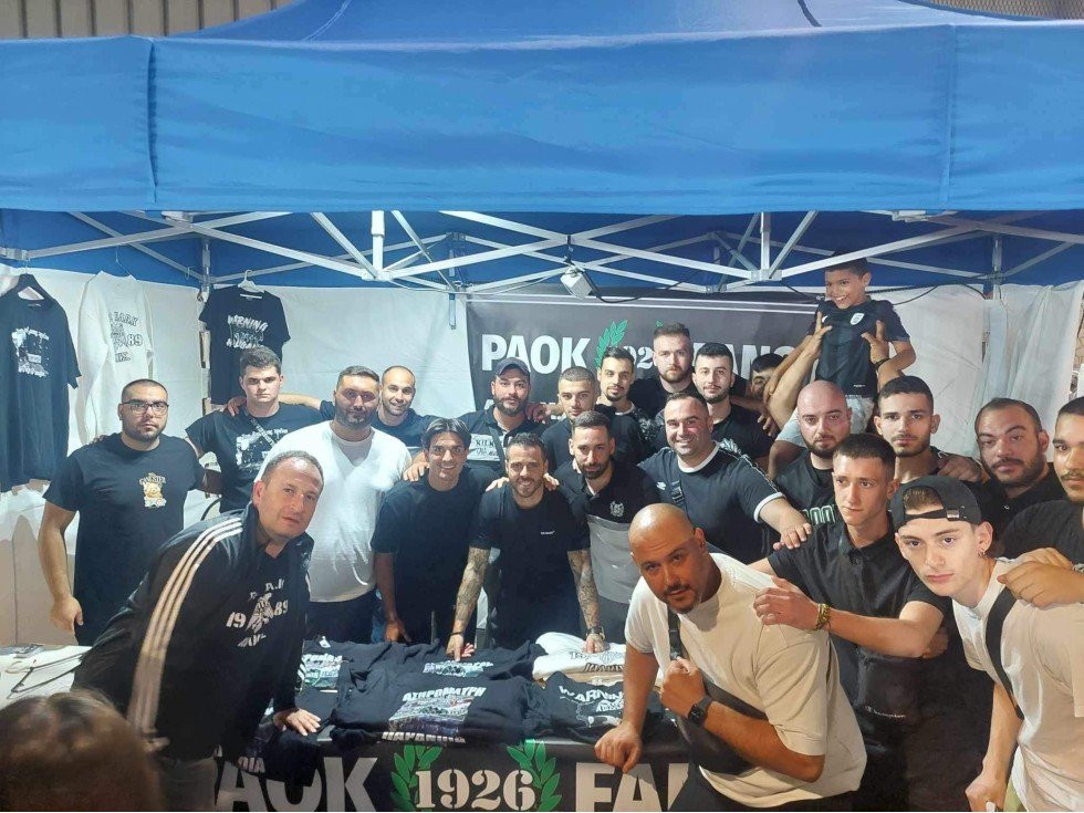 Στο περίπτερο του ΣΦ ΠΑΟΚ Κιλκίς οι Βιεϊρίνια και Τσιγγάρας