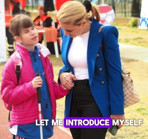 Η πρέσβειρα του A ball for all μαγεύει στο UEFA EURO 2024