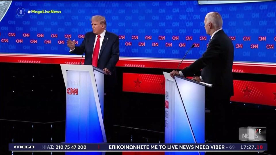 ΗΠΑ: «Σφάχτηκαν» στο debate Μπάιντεν και Τραμπ