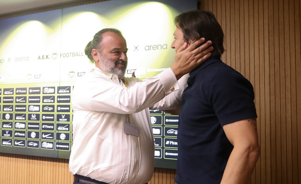 ΑΕΚ: Χόρεψαν σε ρυθμούς «Forza AEKara» Αλμέιδα και Ηλιόπουλος