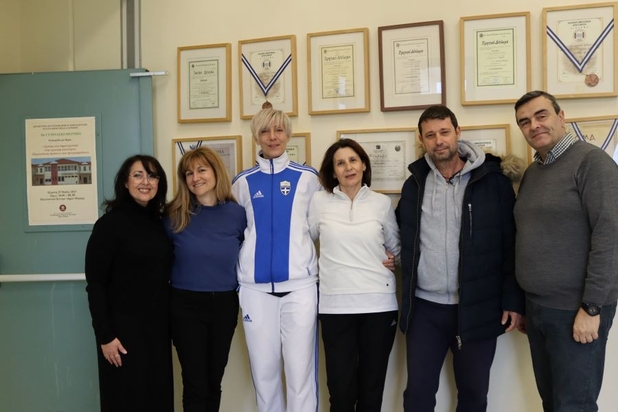 Ολυμπιονίκης στο 3ο Γυμνάσιο Θέρμης: «Σεβασμός, φιλία, αριστεία»