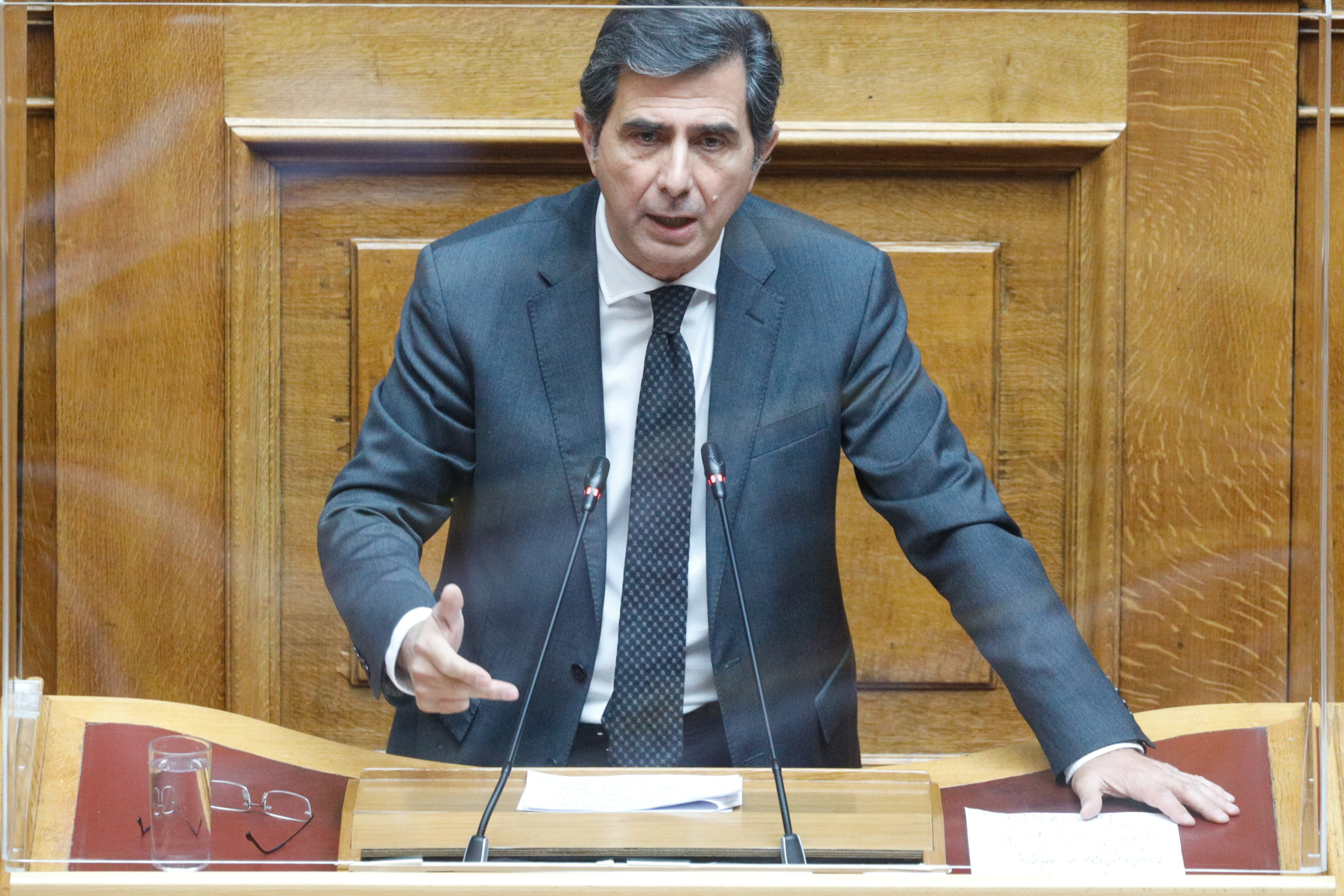 Ο ΥΜΑΘ Κωνσταντίνος Γκιουλέκας στα Ελευθέρια των Ιωαννίνων