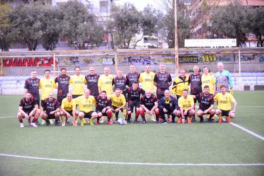 Επαιξαν για καλό σκοπό οι βετεράνοι του Απόλλωνα και του Αρη
