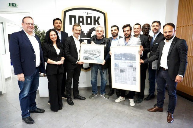 Συνάντηση Ζέρβα με στελέχη του ΠΑΟΚ για νέα Τούμπα και όχι μόνο (pics)
