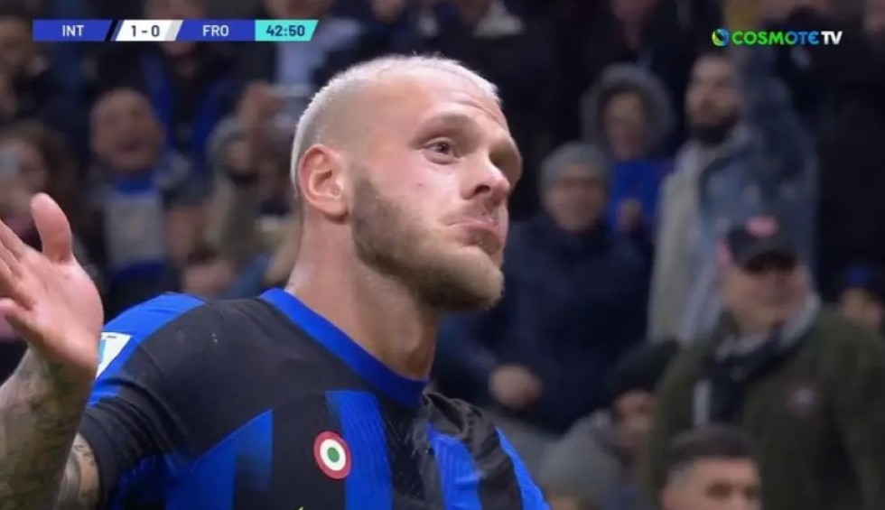 Ίντερ-Φροζινόνε: Ο Ντι Μάρκο πέτυχε μία σπάνια γκολάρα (vid)