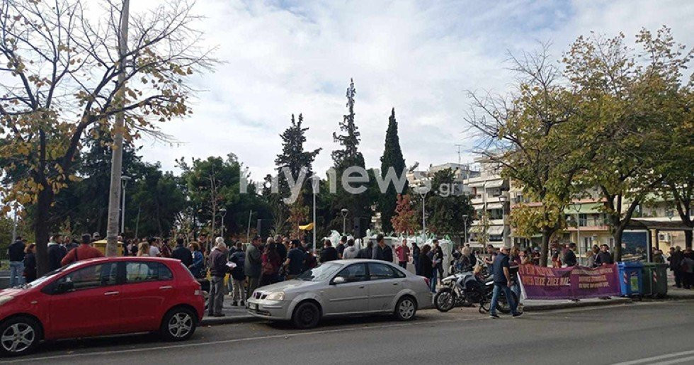 Θεσσαλονίκη: Διαμαρτυρία για το Fly Over στην Τούμπα